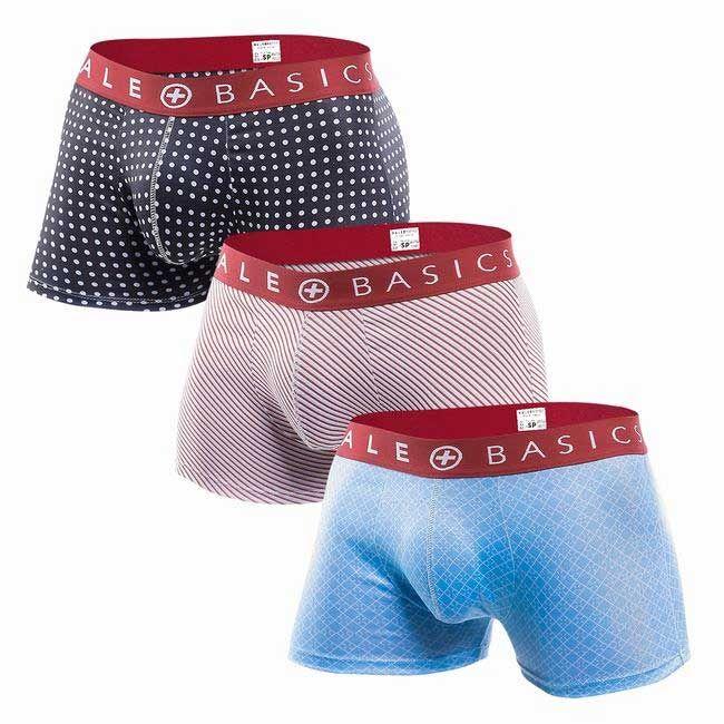 Boxer Malebasics Paquete x 3 Cintura Roja – The Male Shop EIRL